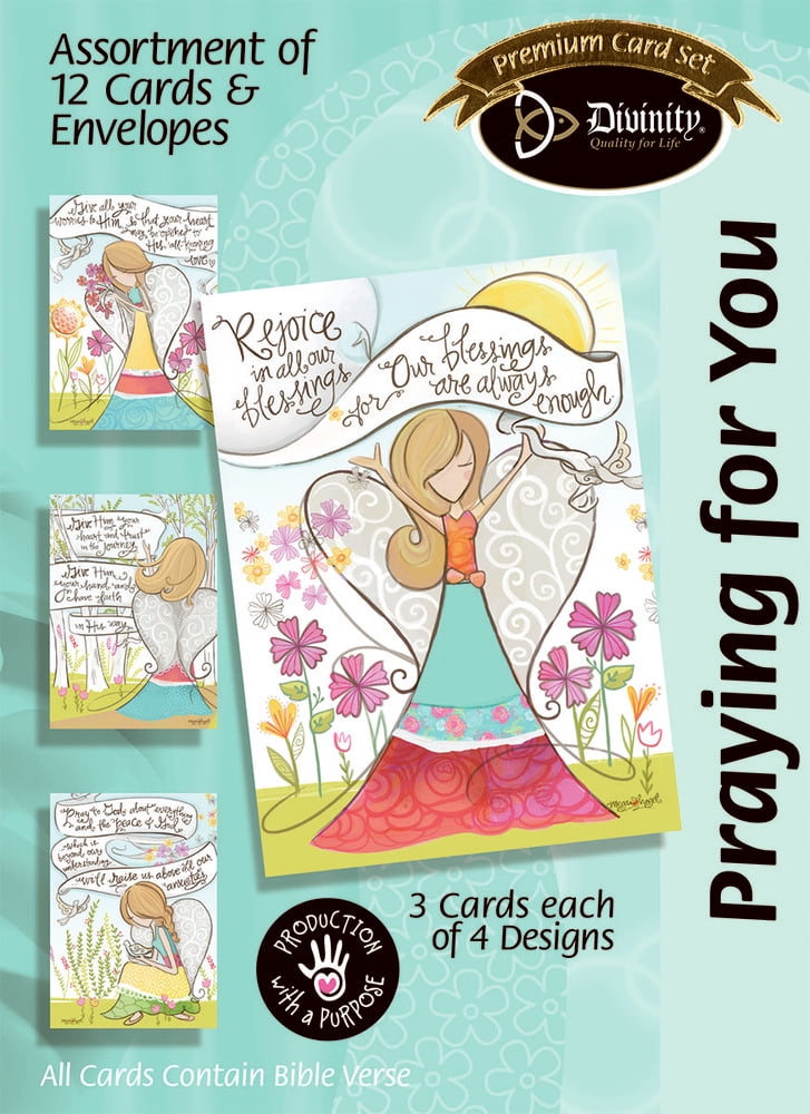 Praying For You Boxed Cards, Angels, Box Of 12 - Walmart.com
