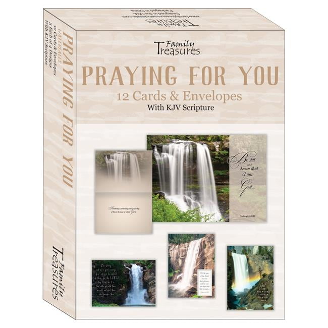 Praying For You Waterfalls, Box Of 12 Cards - Walmart.com