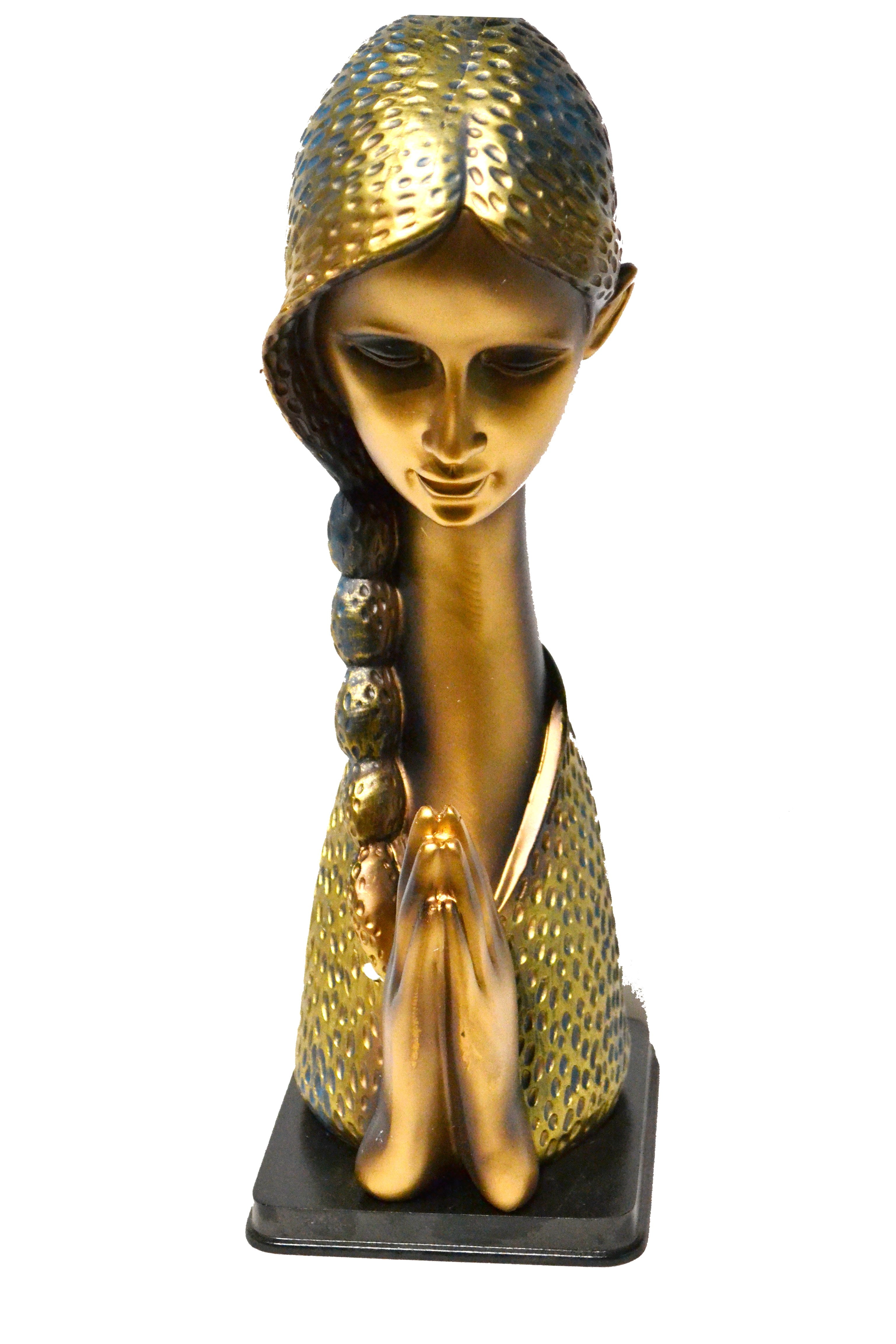 Praying Girl Sculpture Prayer Statue - Walmart.com