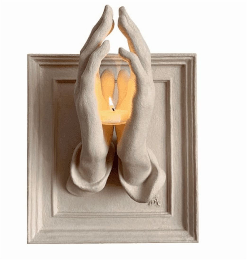 Praying Hands--A Perfect Blend of Warmth and Wishes - Walmart.com