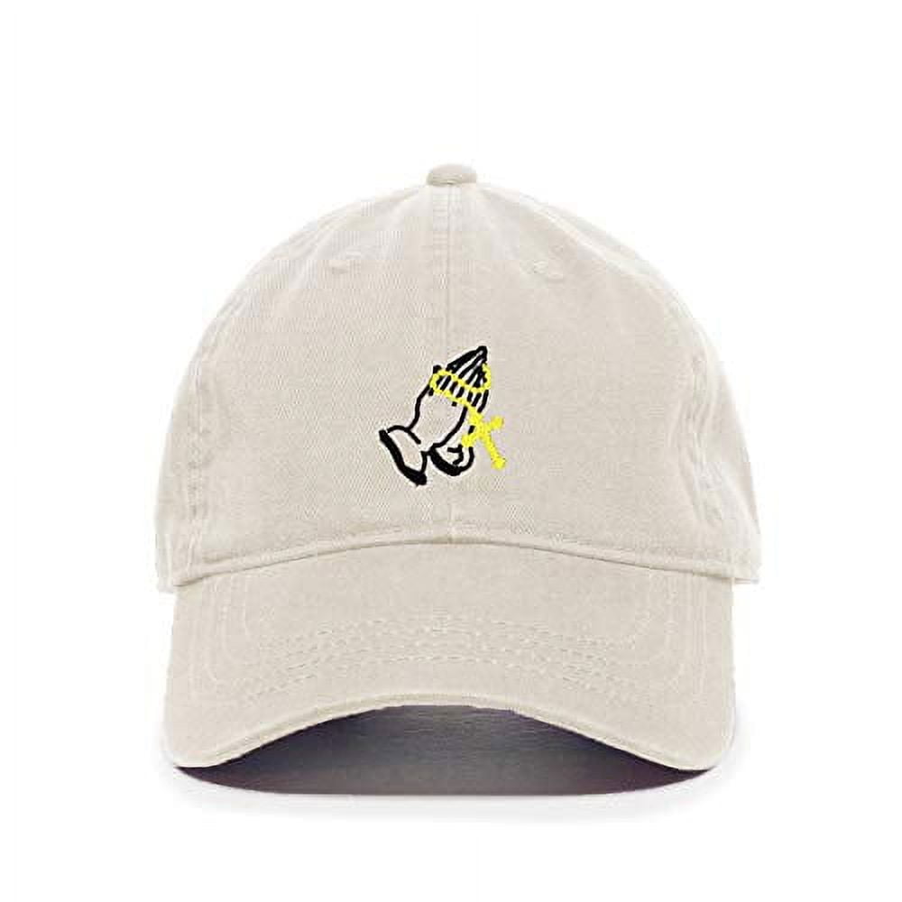 Praying Hands Baseball Cap Embroidered Cotton Adjustable Dad Hat ...