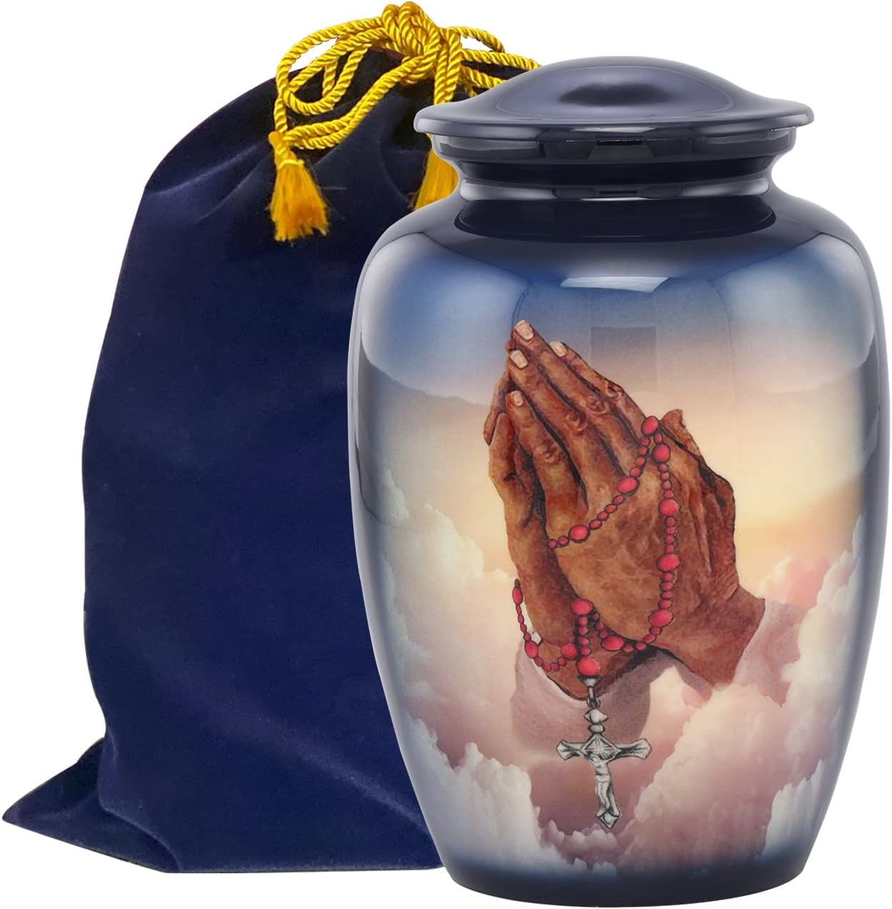 Praying Hands Urn - Religious Cremation Urn for Ashes - Spiritual Urn ...