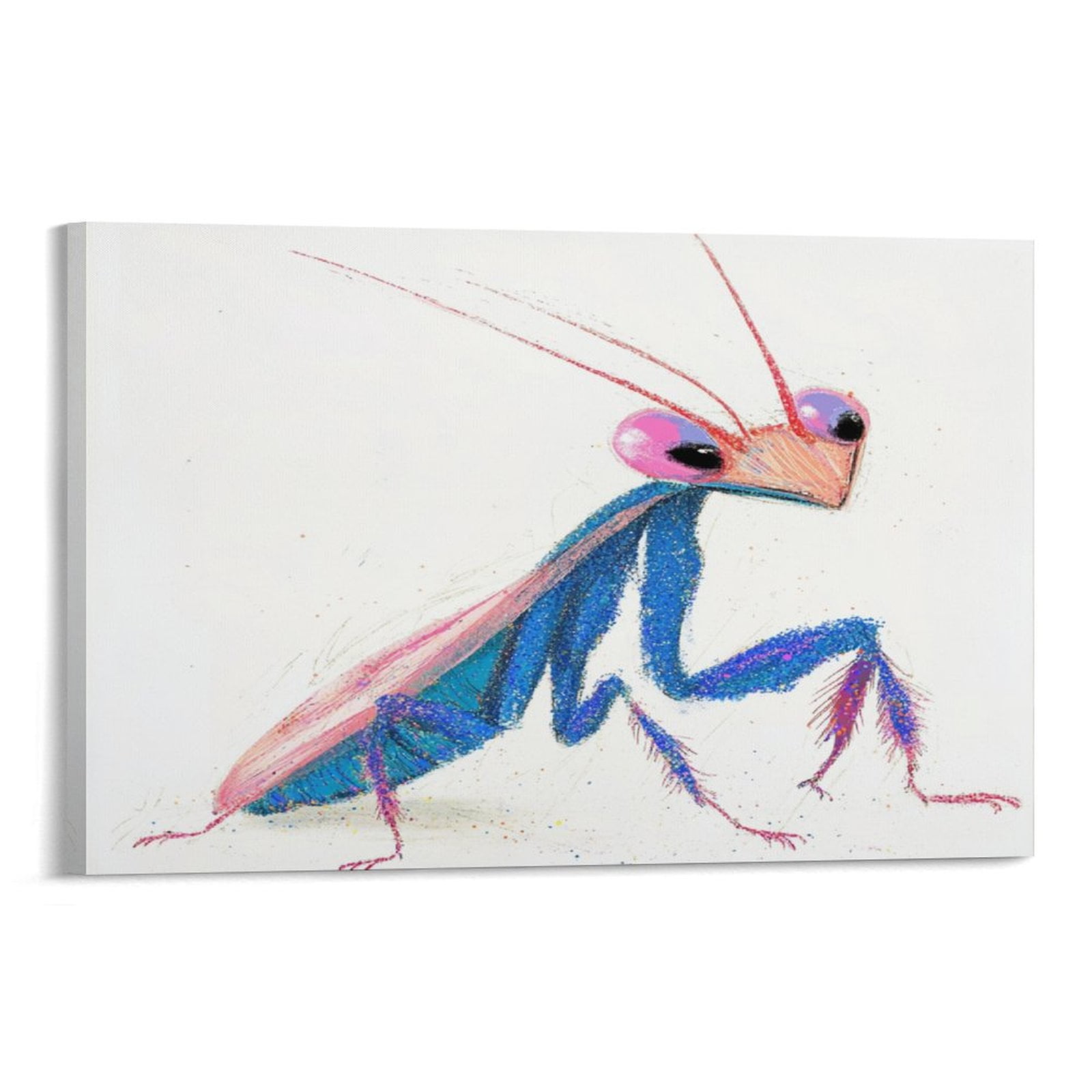 Praying Mantis Lover Living Room Art 16x24inch Canvas Prints ...