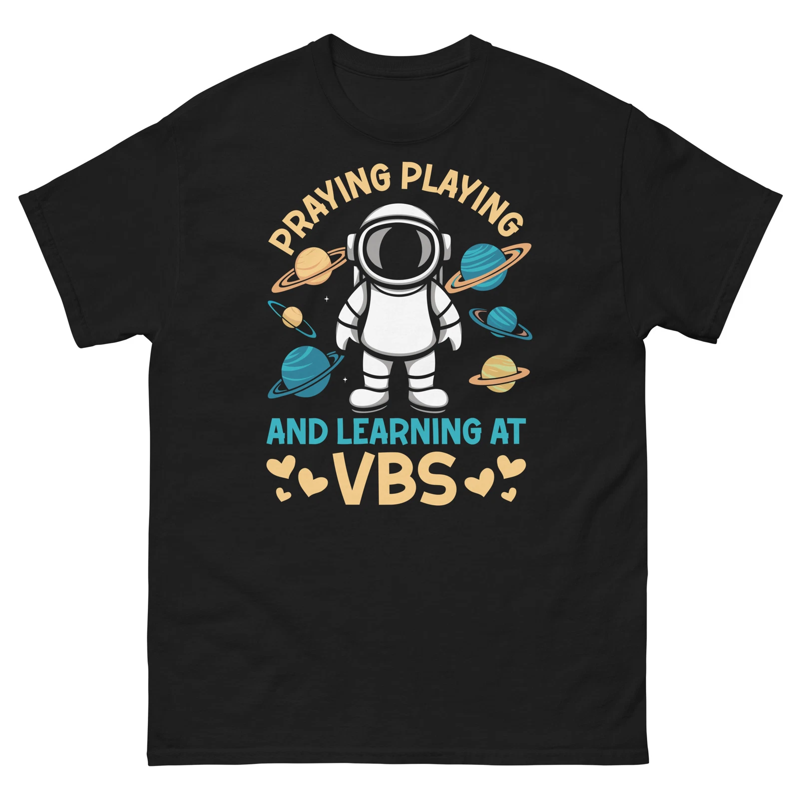 Praying Playing and Learning at VBS Vacation Bible School Unisex ...