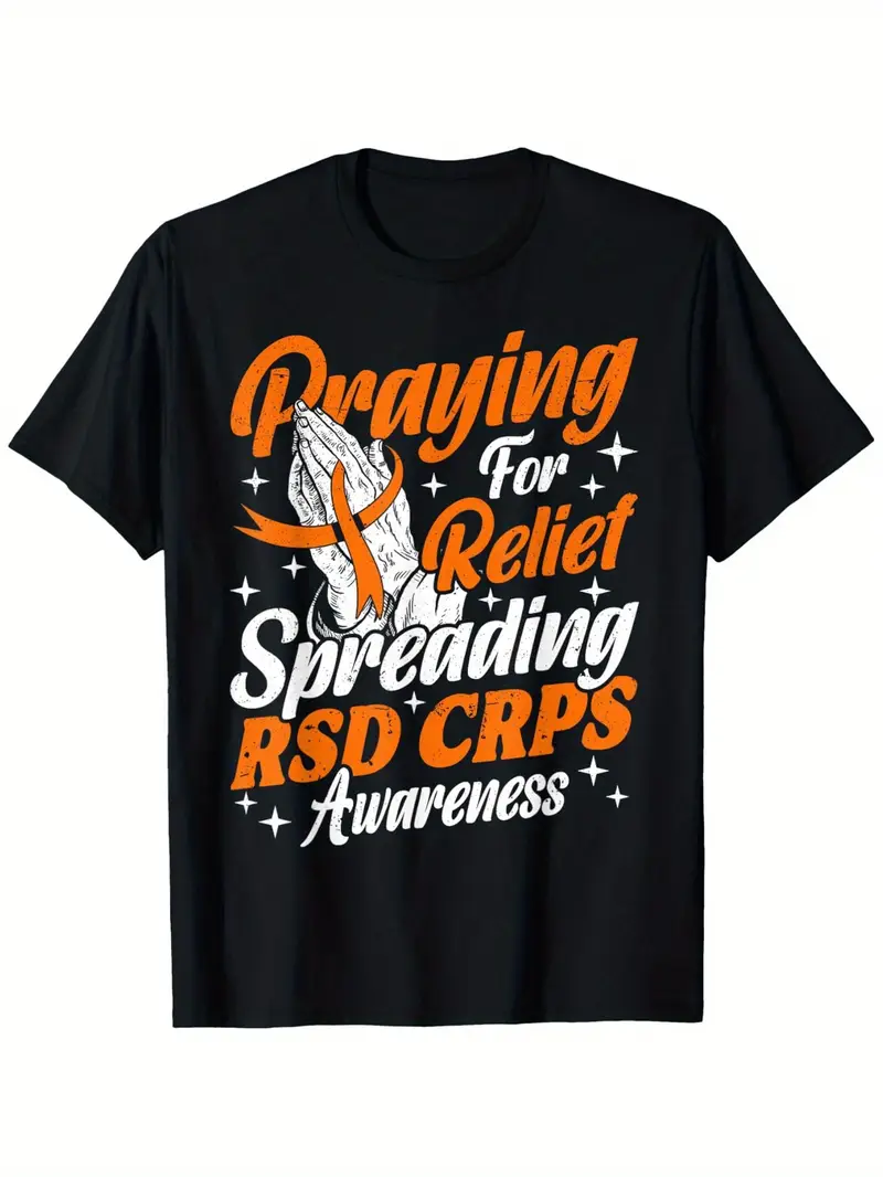 Praying for Relief RSD CRPS Awareness T-Shirt - National Immunization ...