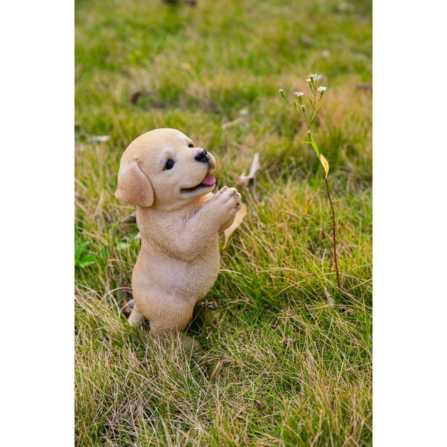 Praying Yellow Labrador Puppy Statue - Walmart.com