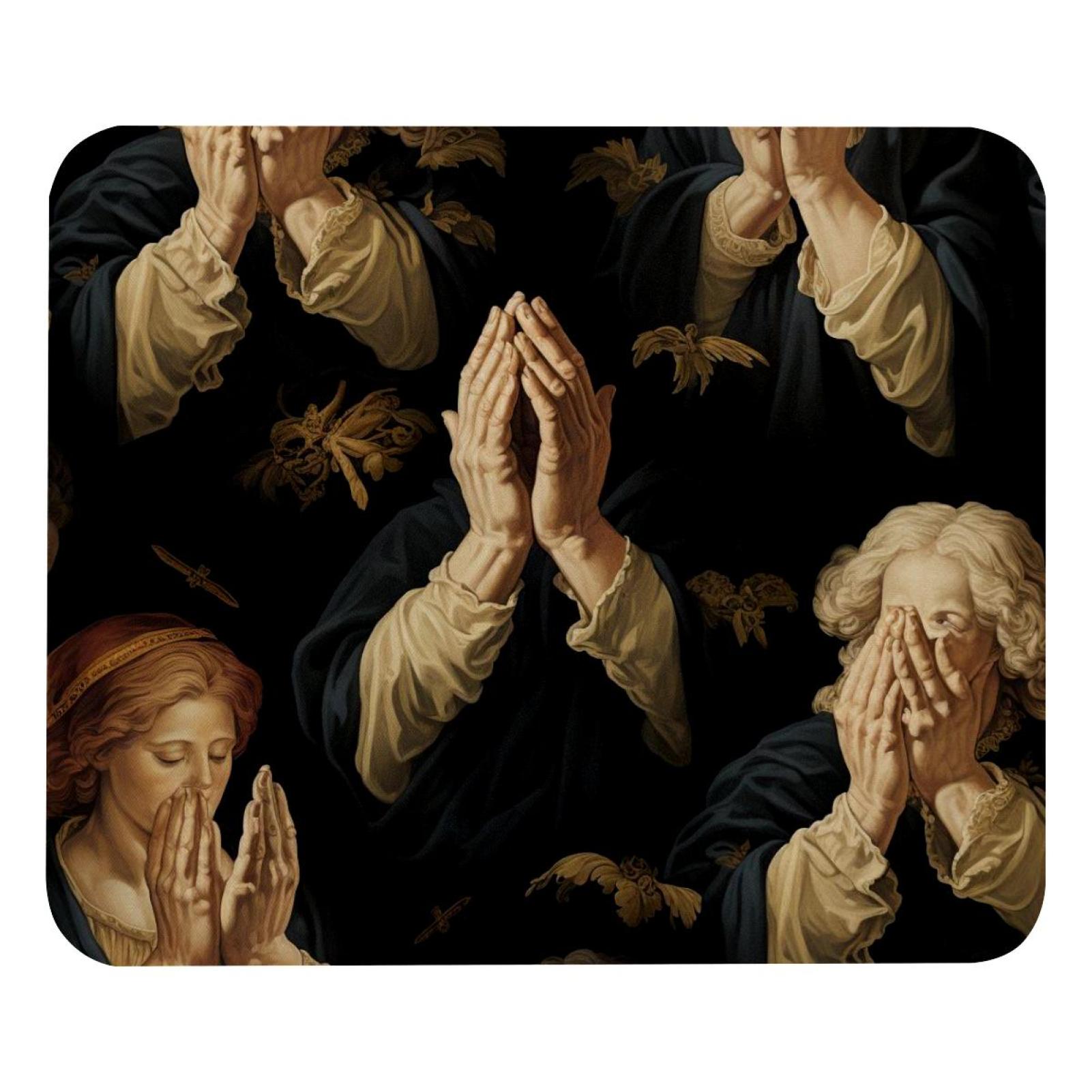 Praying hands Mouse Pad for Wireless Mouse Home Office Desk Laptop with ...