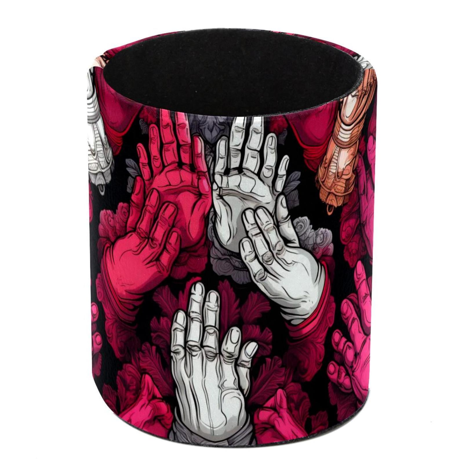 Praying hands Pen Pencil Holder for Desk,Desk Pen Holder, Makeup Brush ...