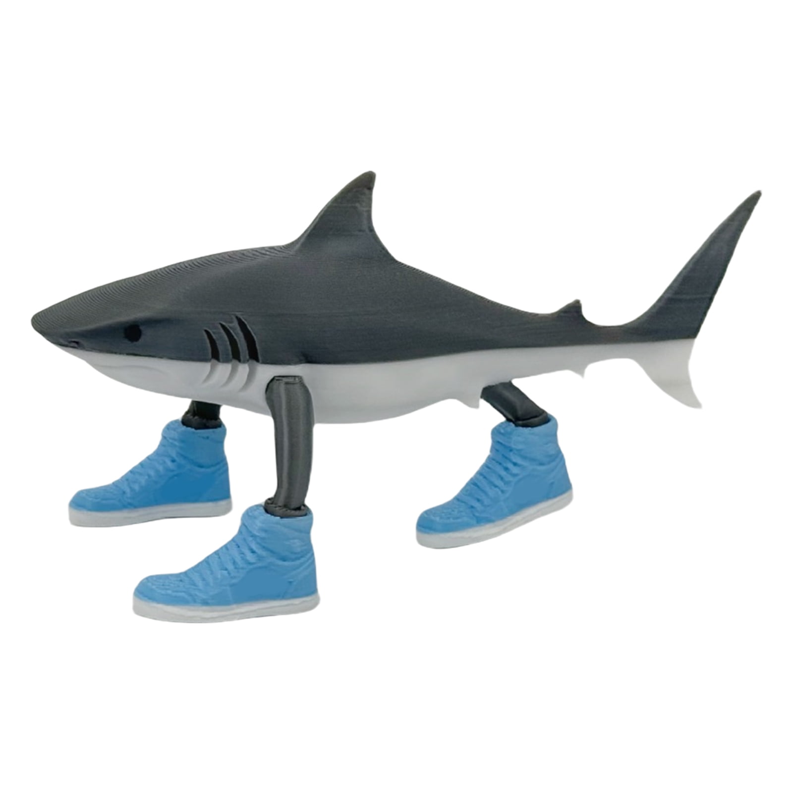 Praytet Tralalero Tralala Desk Decor Toy, Italian Brainrot Meme Shark ...