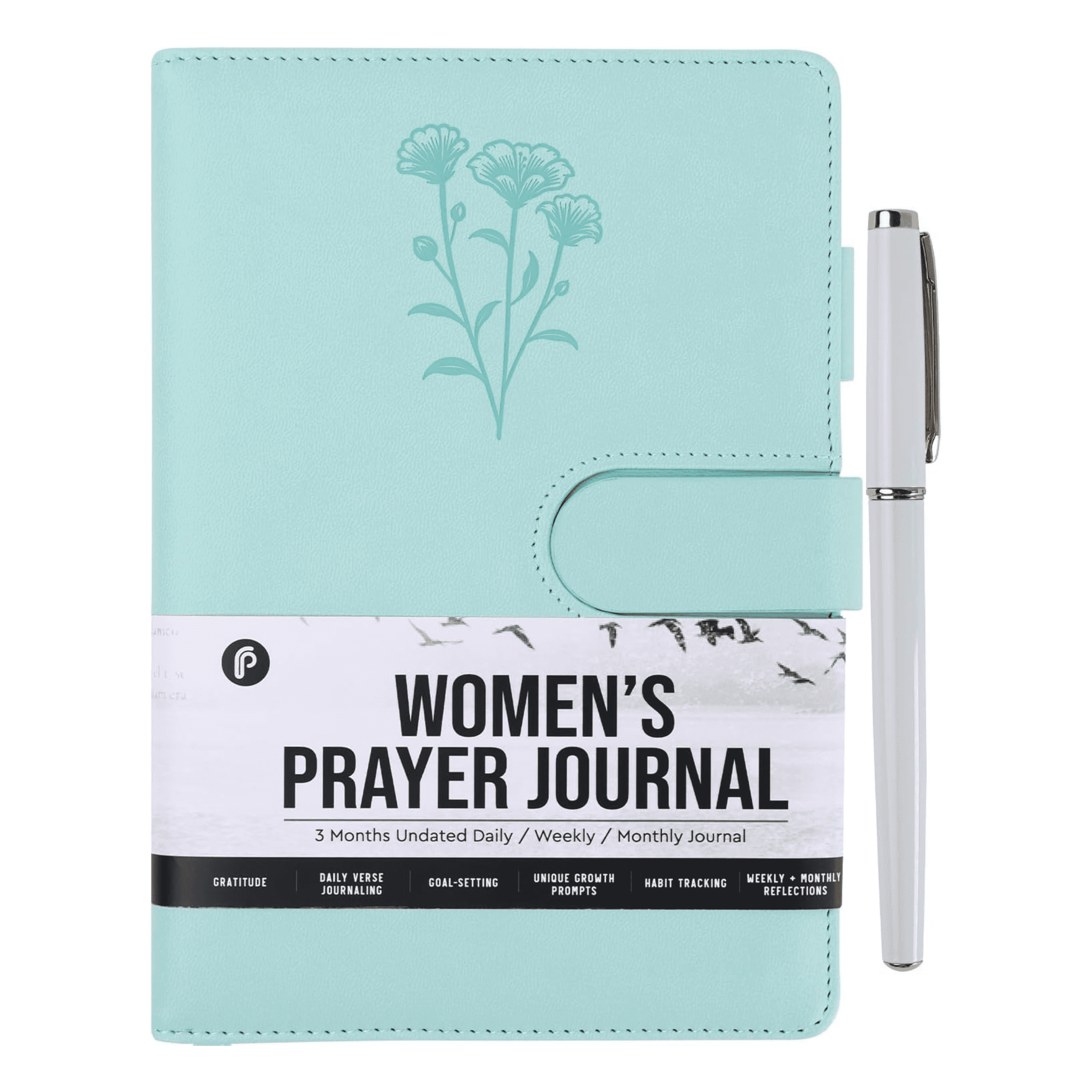Prazoli Prayer Journal for Women - Daily Devotional Journaling Book for ...