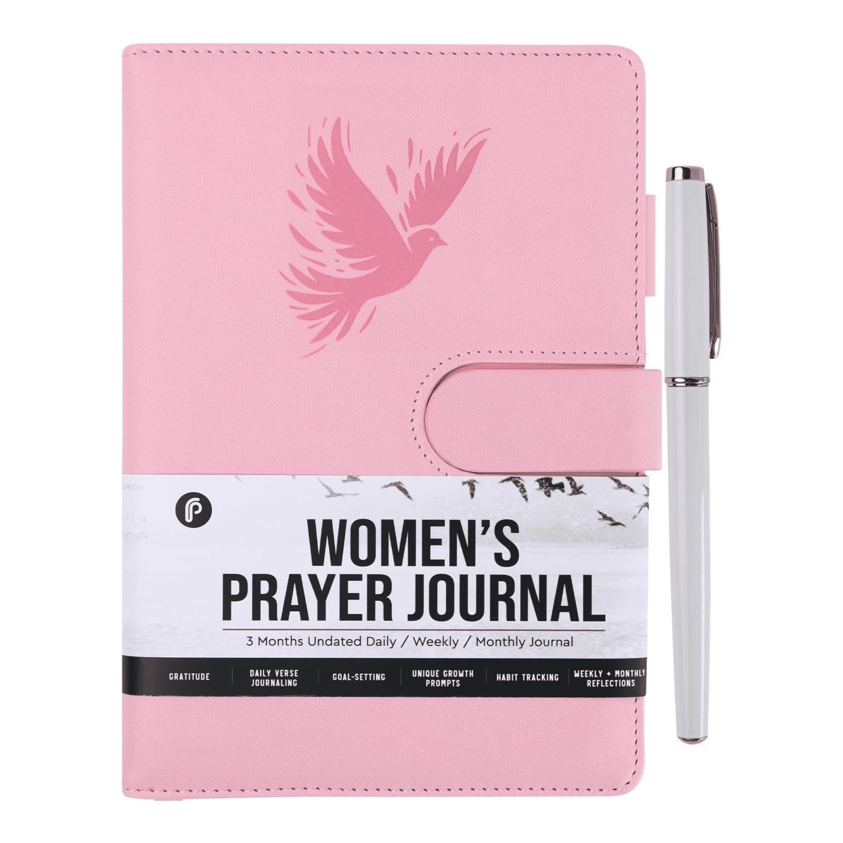 Prazoli Prayer Journal for Women - Daily Devotional Journaling Book for ...
