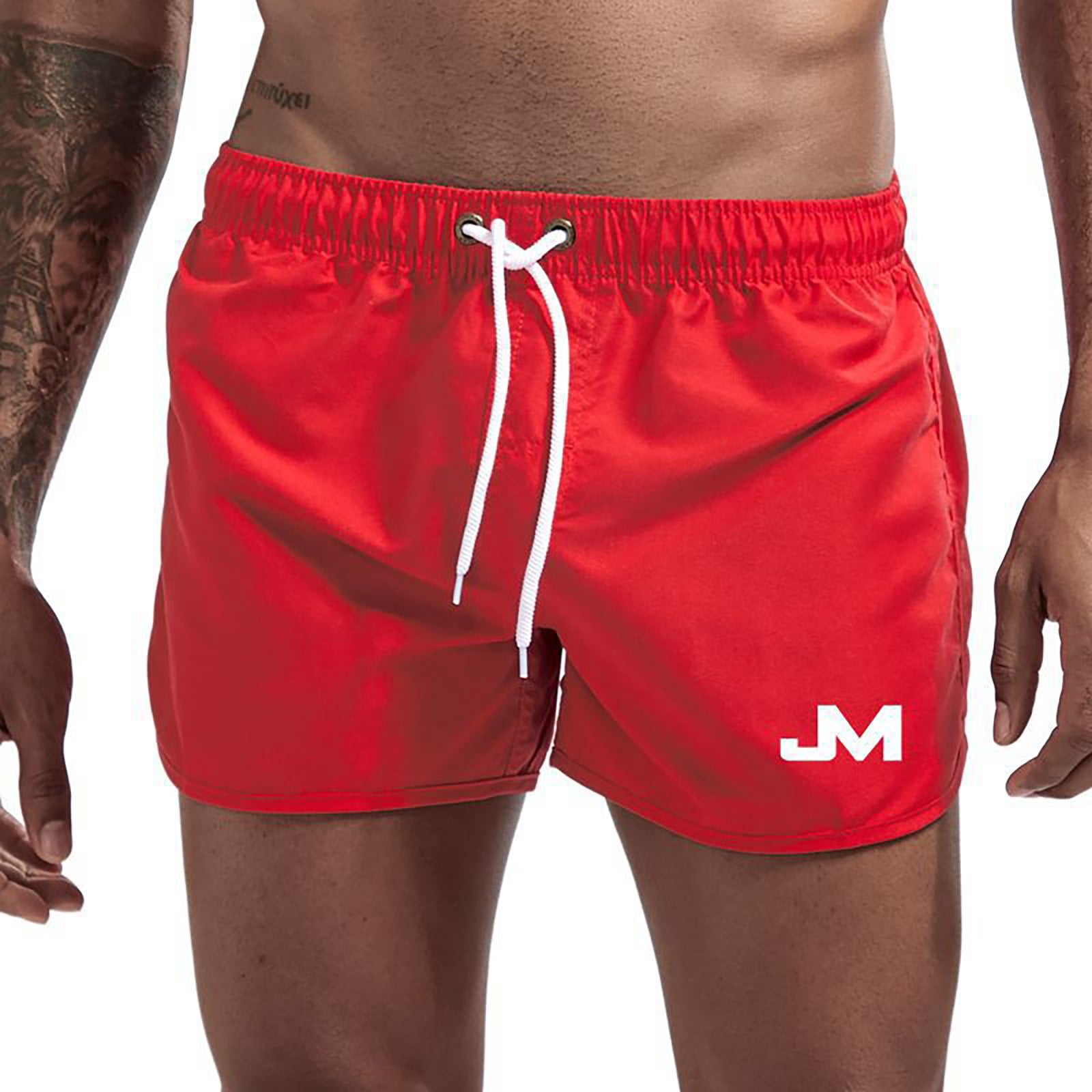 Prdecexlu Swimwear Men Spring Surfing and Summer Splicing Swimming and ...