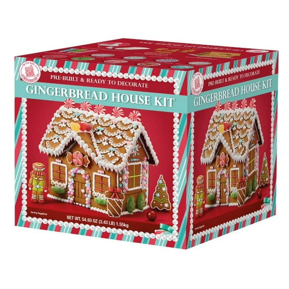 Gingerbread House Kit Built