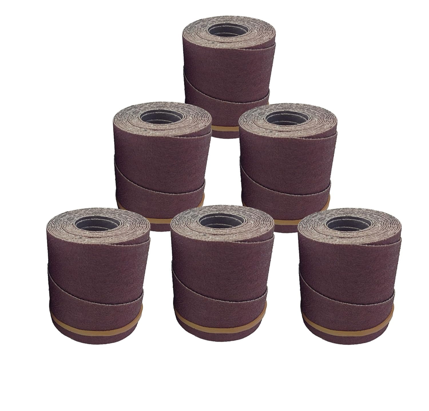 Pre-Cut Sandpaper Rolls | 60 Grit | 6 Pack | for Supermax 19-38 Drum ...