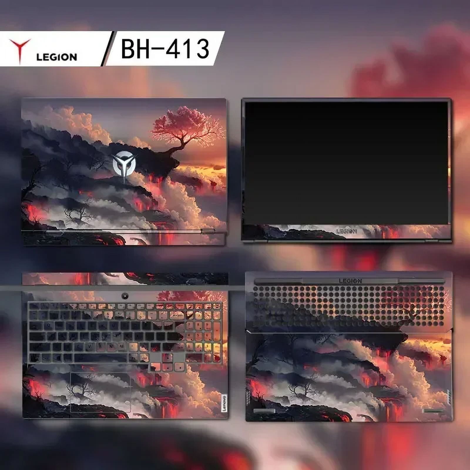 Pre-Cut Vinyl Laptop Sticker Decal Cover Film Skin for 2022 2023 Lenovo ...