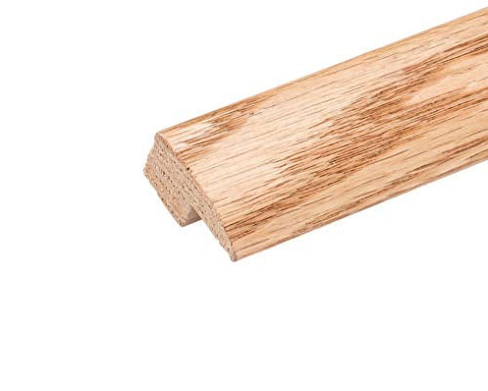 Pre-Finished Oak Square Edging 1 1/4" Wide x 5/16" High Overlap (3 FT ...