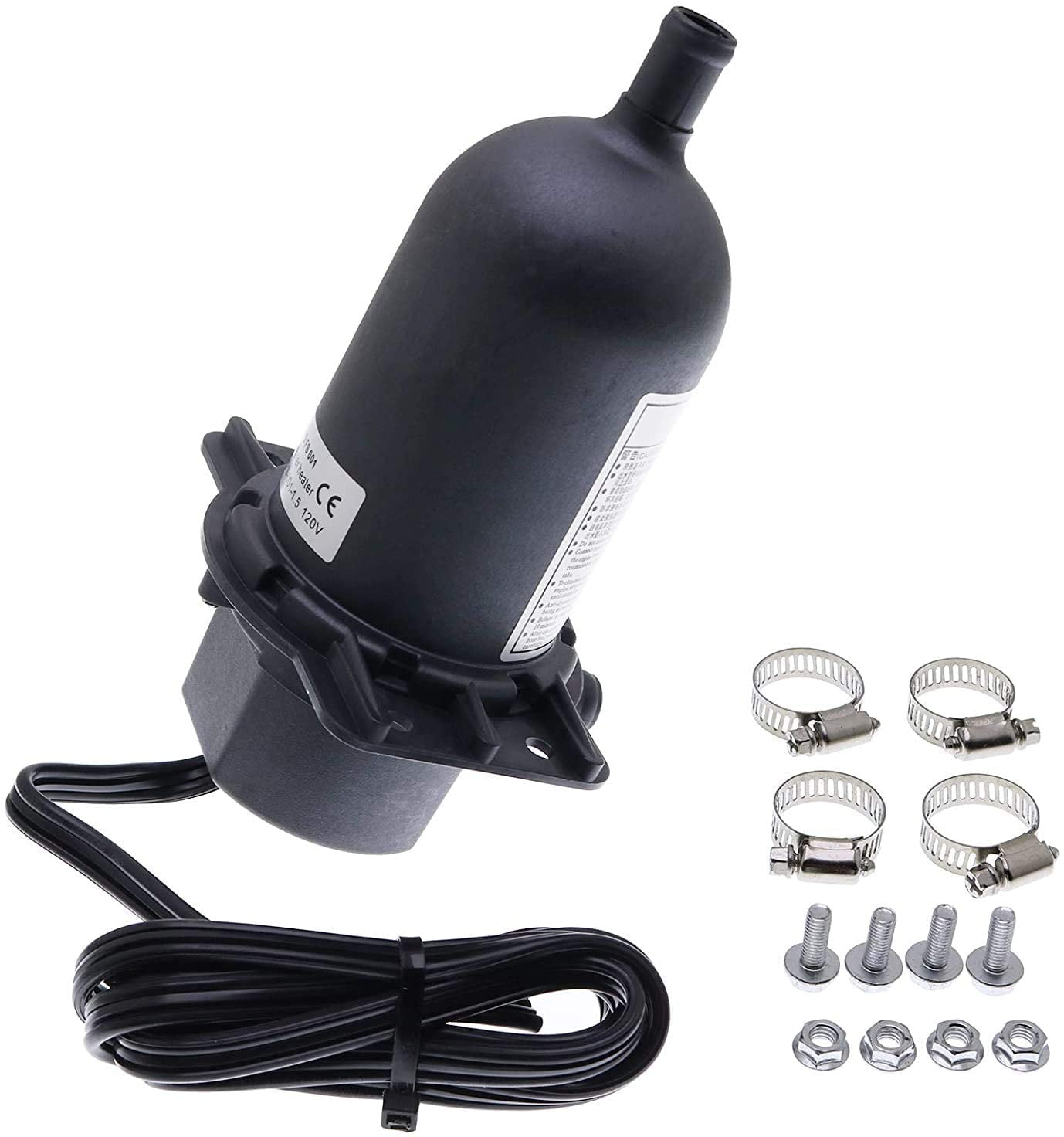 Engine Block Heater TPS151GT8-000 1500W 120V 12.5 Amps Engine Coolant ...