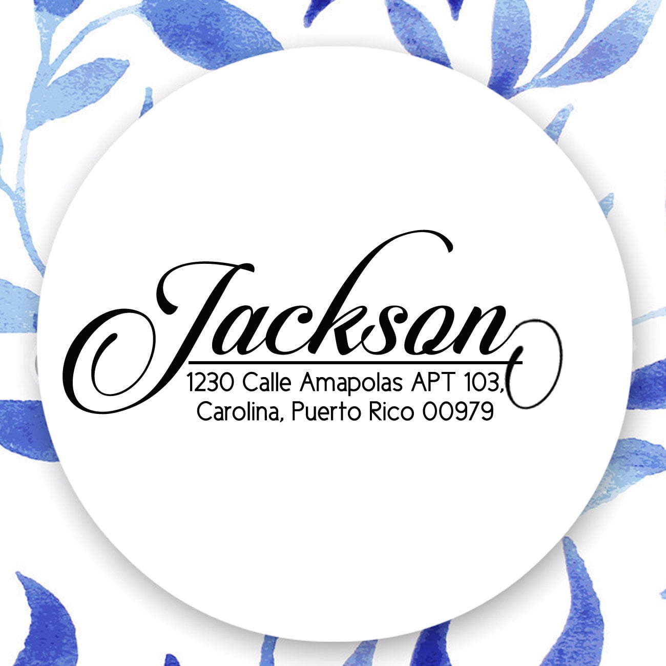 Pre Inked Custom Stamps Personalized Family Return Address Stamp ...