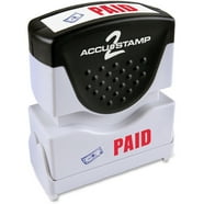 ACCUSTAMP2 Pre-Inked Shutter Stamp, Blue, COPY, 1 5/8 x 1/2 -COS035581 ...