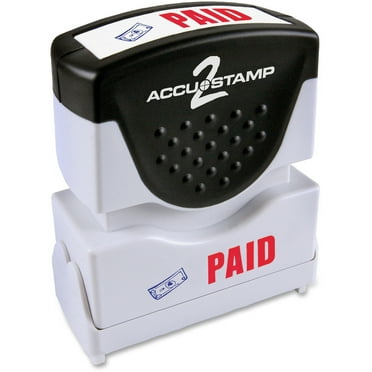 ACCUSTAMP2 Pre-Inked Shutter Stamp, Blue, COPY, 1 5/8 x 1/2 -COS035581 ...