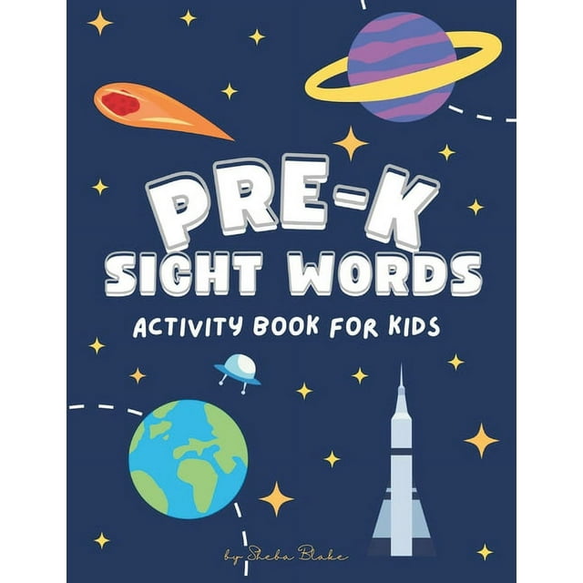 Pre-K Sight Words Activity Book: A Sight Words and Phonics Workbook for ...