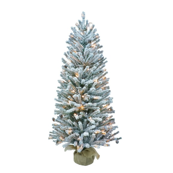 3 Ft Flocked Christmas Tree