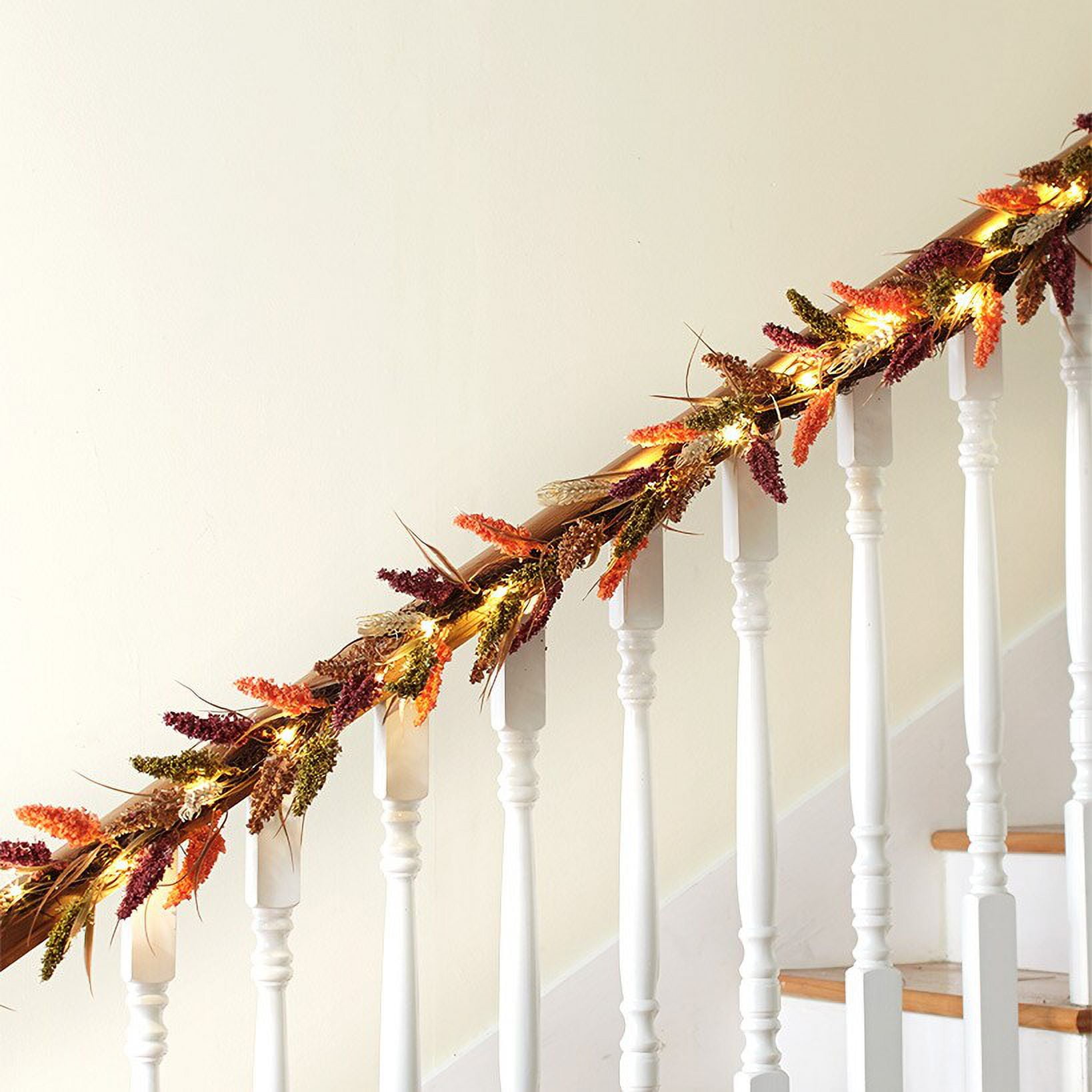 Pre Lit Fall Garland
