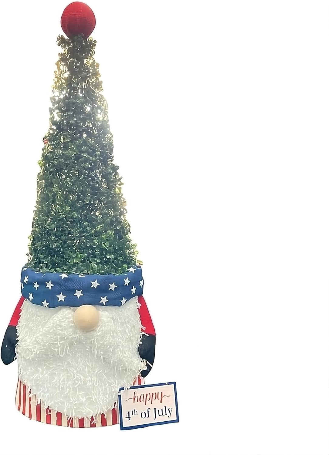 Pre-Lit Gnome Topiary - Walmart.com
