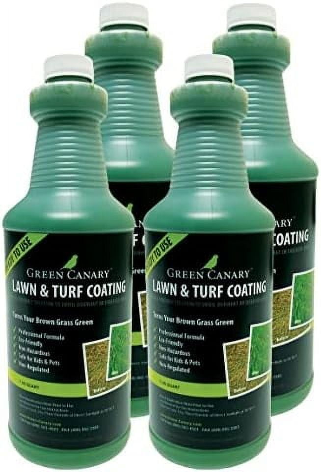 Pre-Mixed Grass Colorant - 4 Liter Bottles (More Than 1 Gallon), High ...
