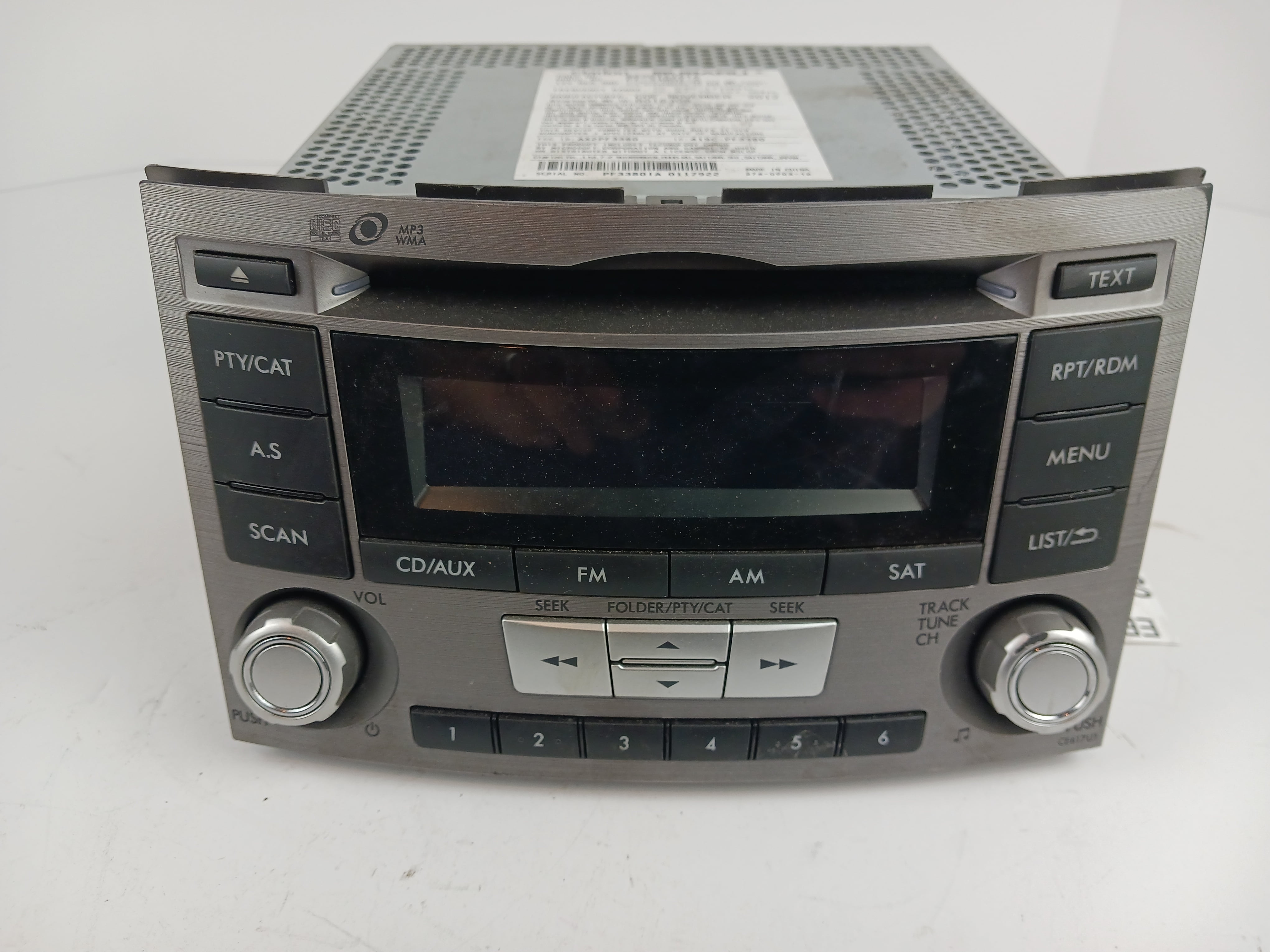 Pre-Owned 12 13 14 Subaru Legacy AM FM CD Radio Receiver OEM - Verify ...