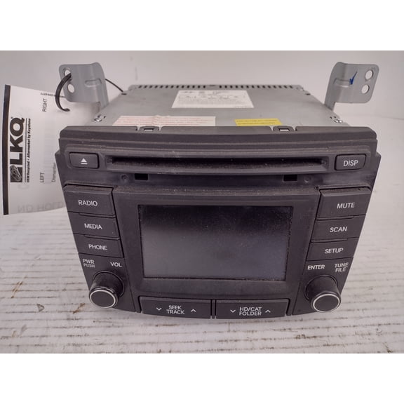 Pre-Owned 12 13 14 Hyundai Sonata CD MP3 Satellite Radio Receiver 96180 ...