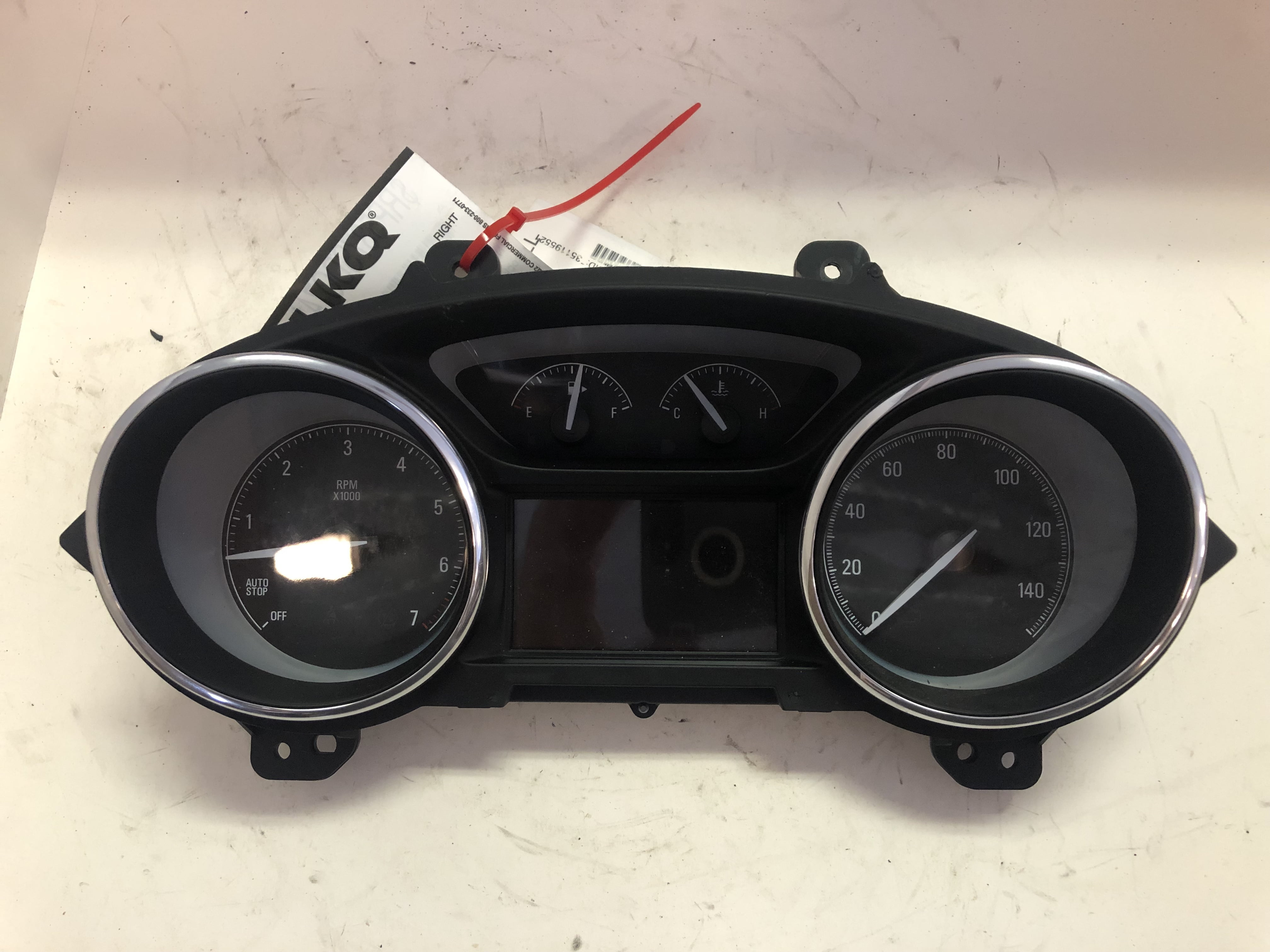 Pre-Owned 17 Buick Envision Speedometer Speedo Head Cluster 54k Miles ...