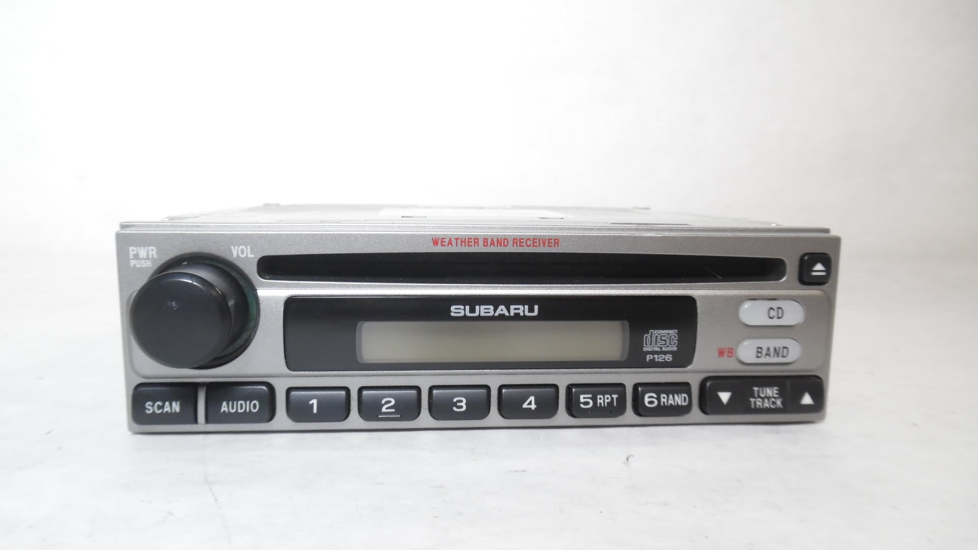 Pre-Owned 2003-2006 Subaru Forester X CD Player Radio Receiver P126 OEM ...