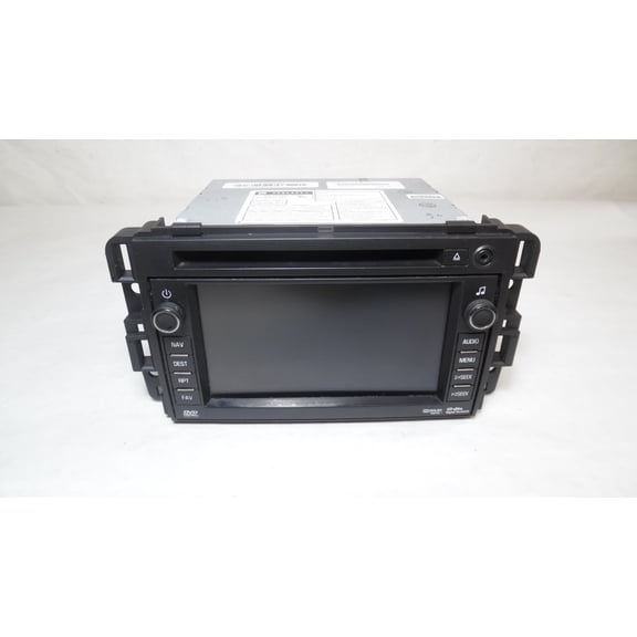 Pre-Owned 2012 GMC Acadia Single Disc CD DVD Navigation Player Radio ...