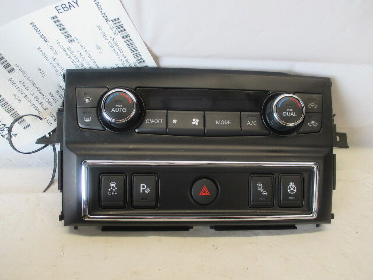 Pre-Owned 206 2017 2018 2019 2020 Nissan Titan AC Heater Temperature ...