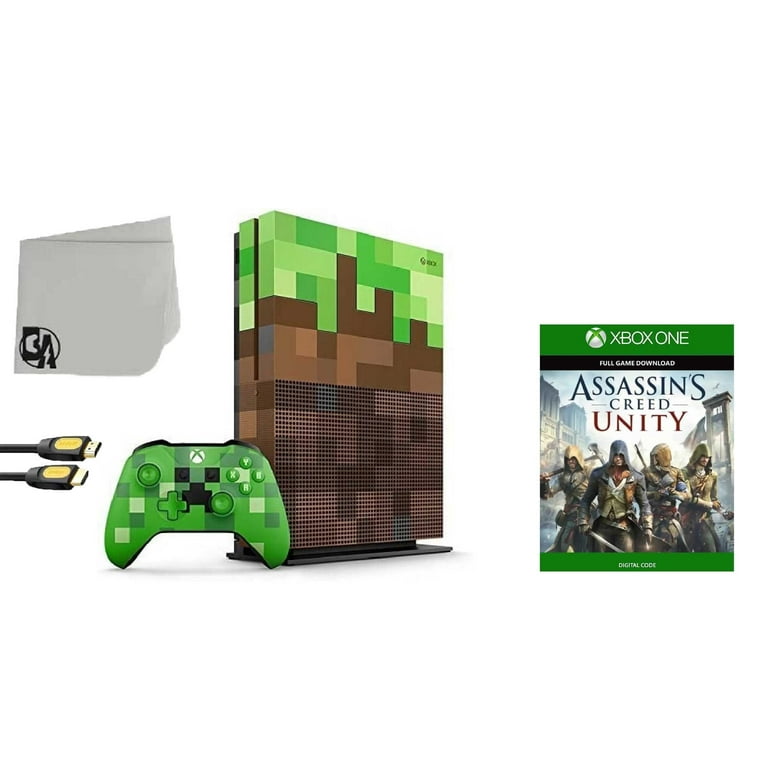 Xbox One Minecraft Console Xbox One S 1TB Minecraft Console Bundle