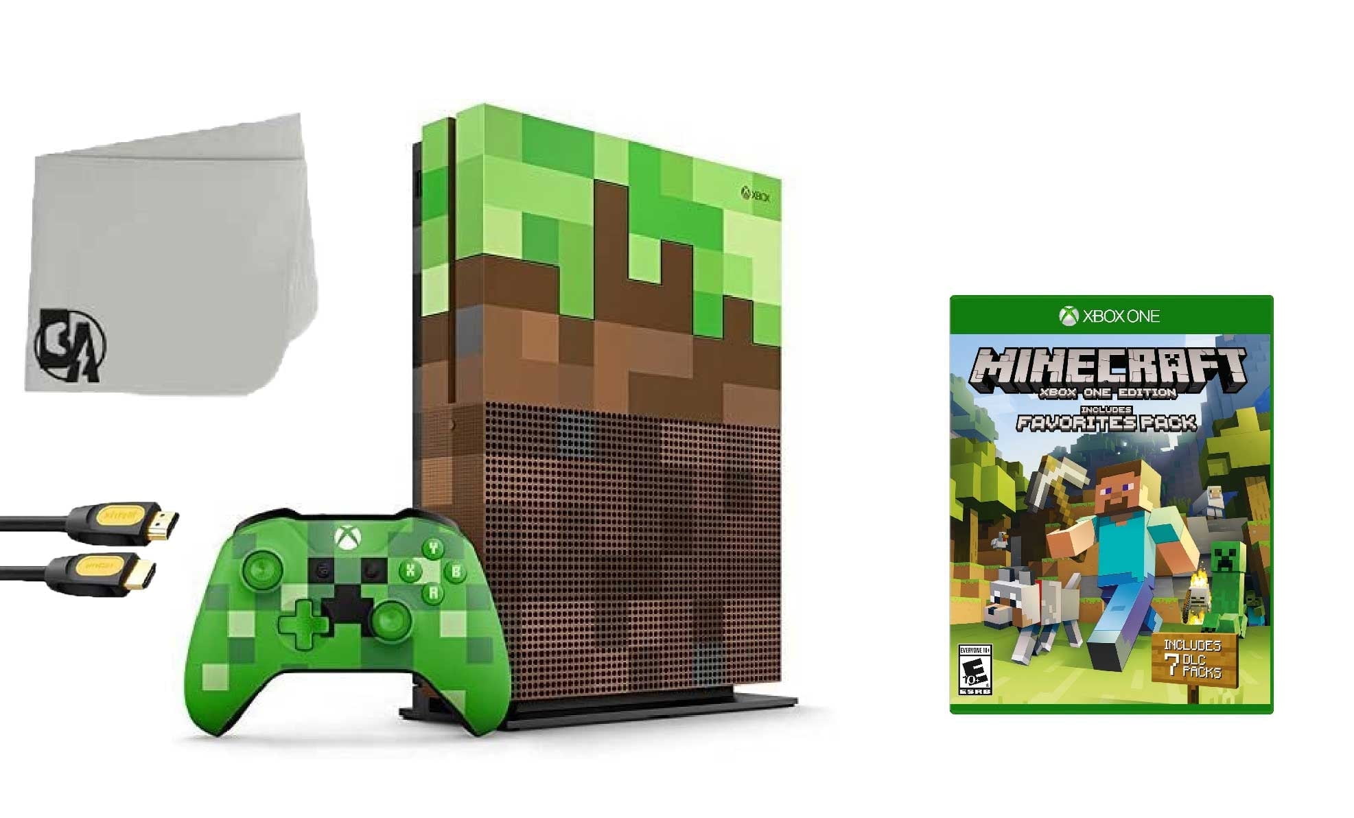 Pre-Owned 23C-00001 Xbox One S Minecraft Limited Edition 1TB Gaming ...