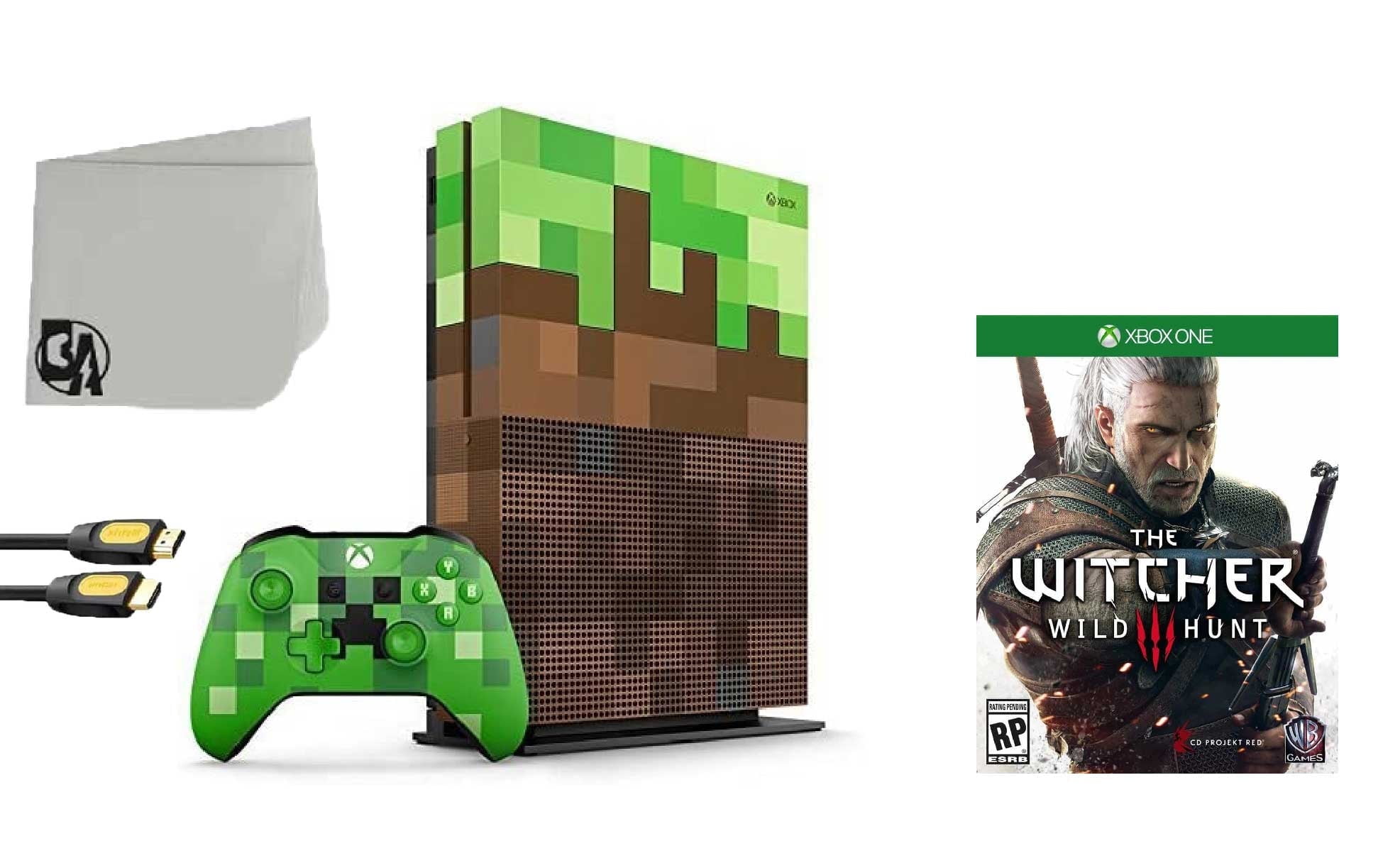 Pre-Owned 23C-00001 Xbox One S Minecraft Limited Edition 1TB Gaming ...
