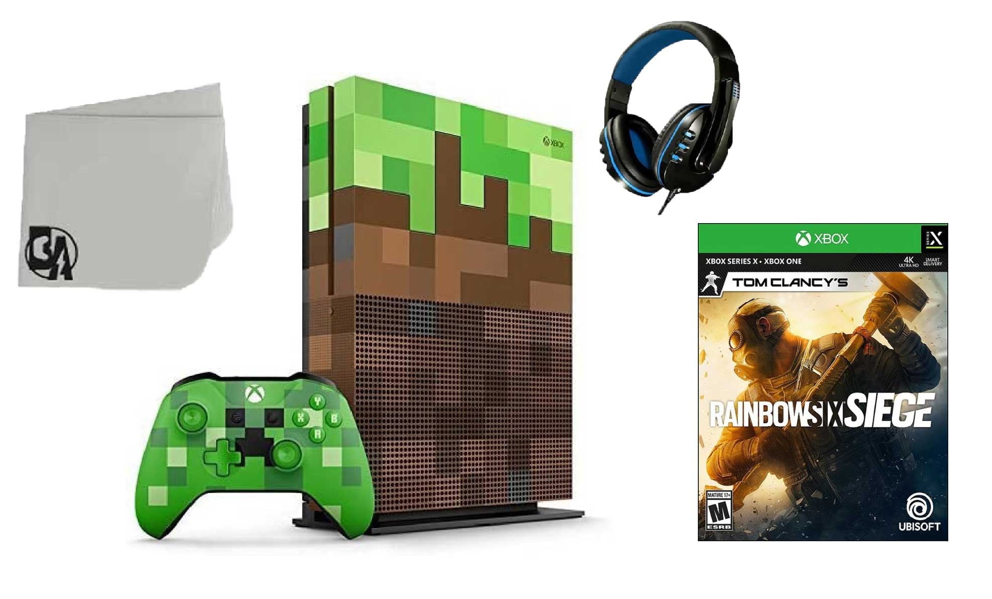 Pre-Owned 23C-00001 Xbox One S Minecraft Limited Edition 1TB Gaming ...
