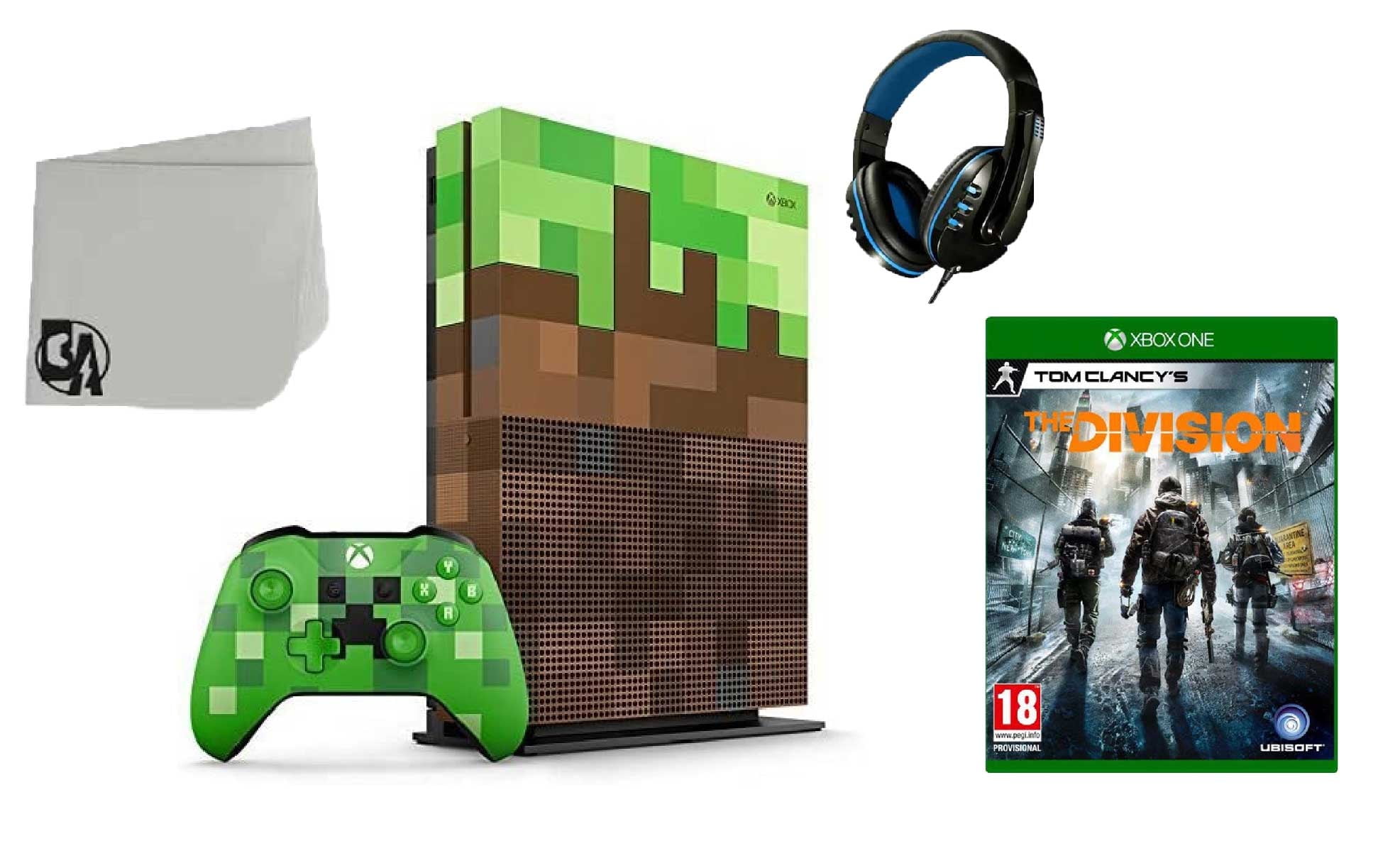 Pre-Owned 23C-00001 Xbox One S Minecraft Limited Edition 1TB Gaming ...