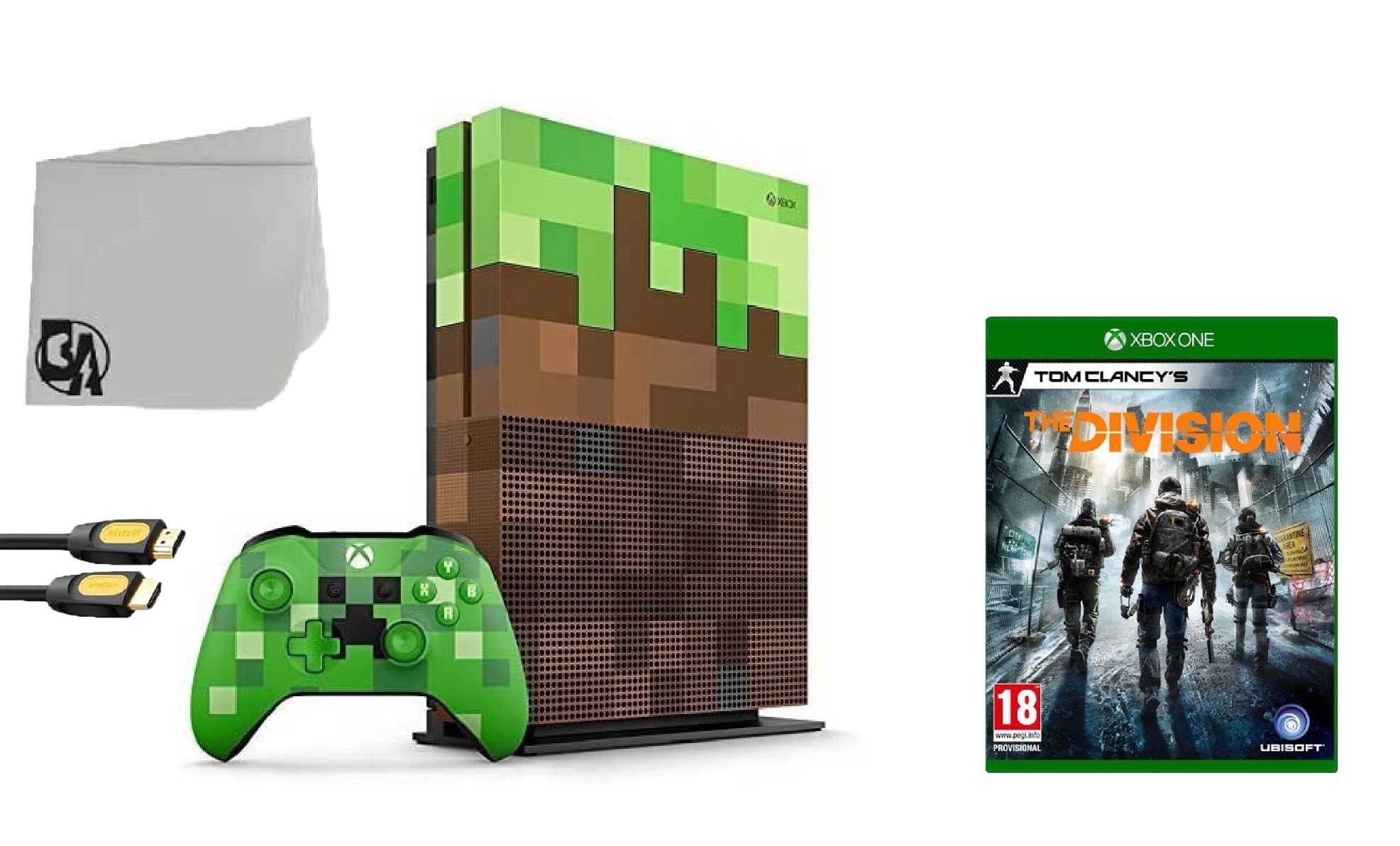 Pre-Owned 23C-00001 Xbox One S Minecraft Limited Edition 1TB Gaming ...