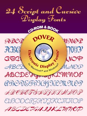 Pre-Owned 24 Script and Cursive Display Fonts CD-ROM and Book ...