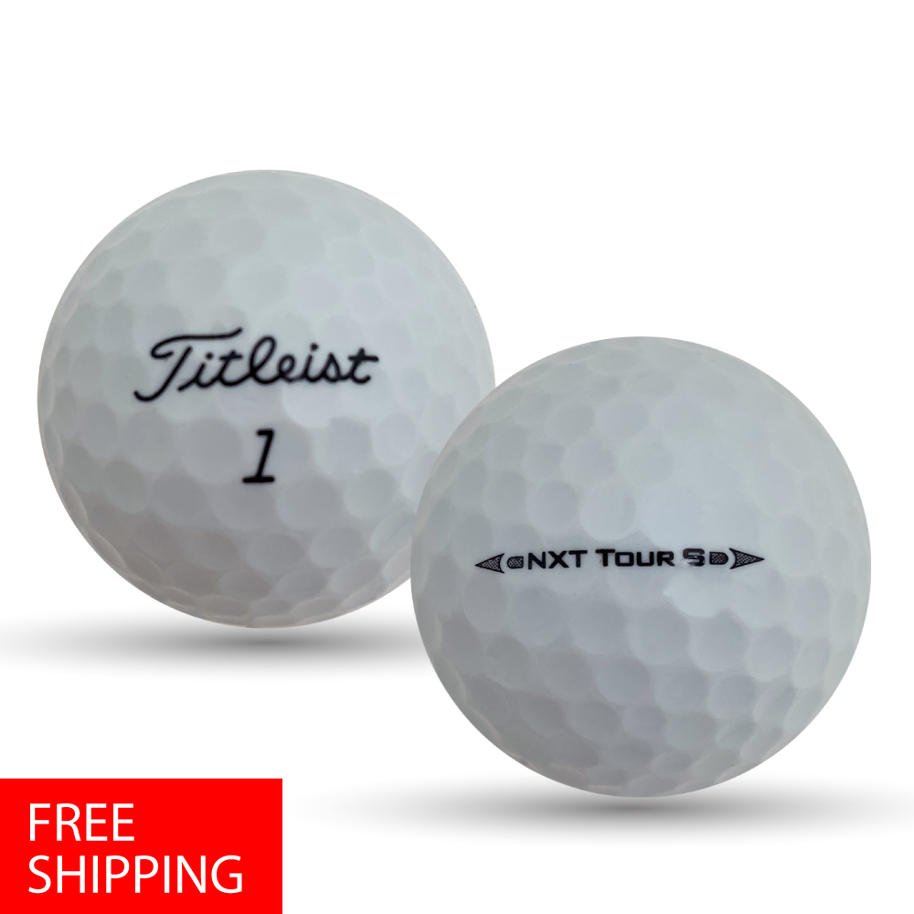 Titleist NXT Tour S Golf Balls, Used, Mint Quality, 12 Pack - Walmart.com