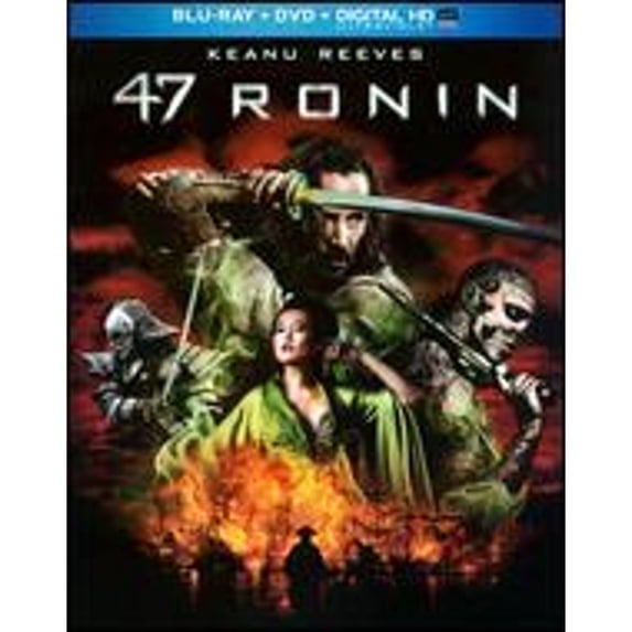 Pre-Owned 47 Ronin Blu-ray/DVD Action & Adventure with Keanu Reeves by ...