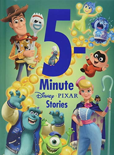 Pre-Owned 5-Minute Disney Pixar Stories by Disney Books (Paperback ...