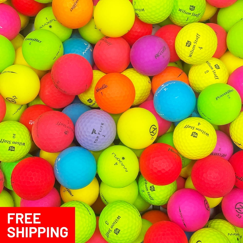 Pre-Owned 50 Matte (Store Line) AAA Used Recycled Golf Balls, by ...