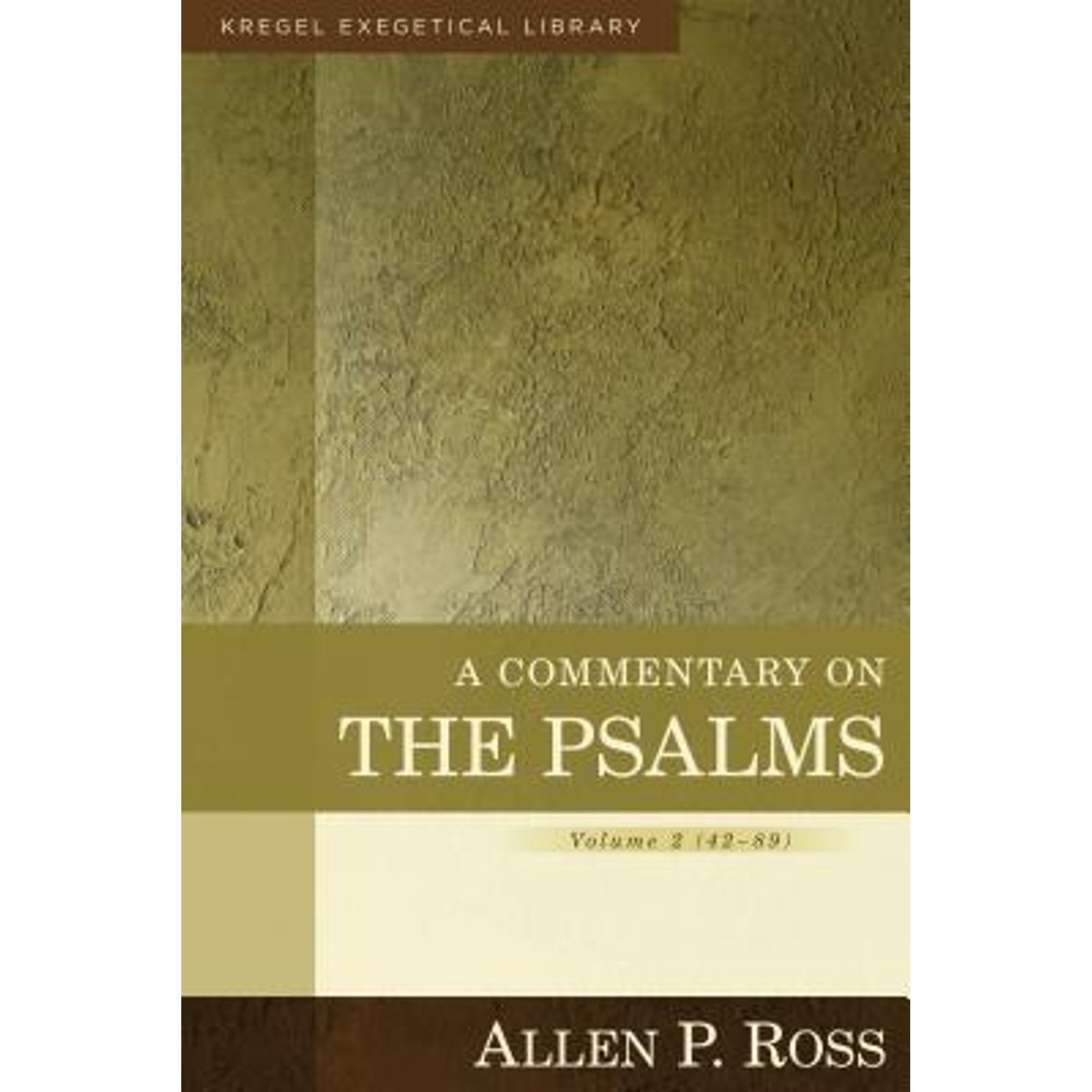 Pre-Owned A Commentary on the Psalms: 42-89 (Kregel Exegetical Library ...