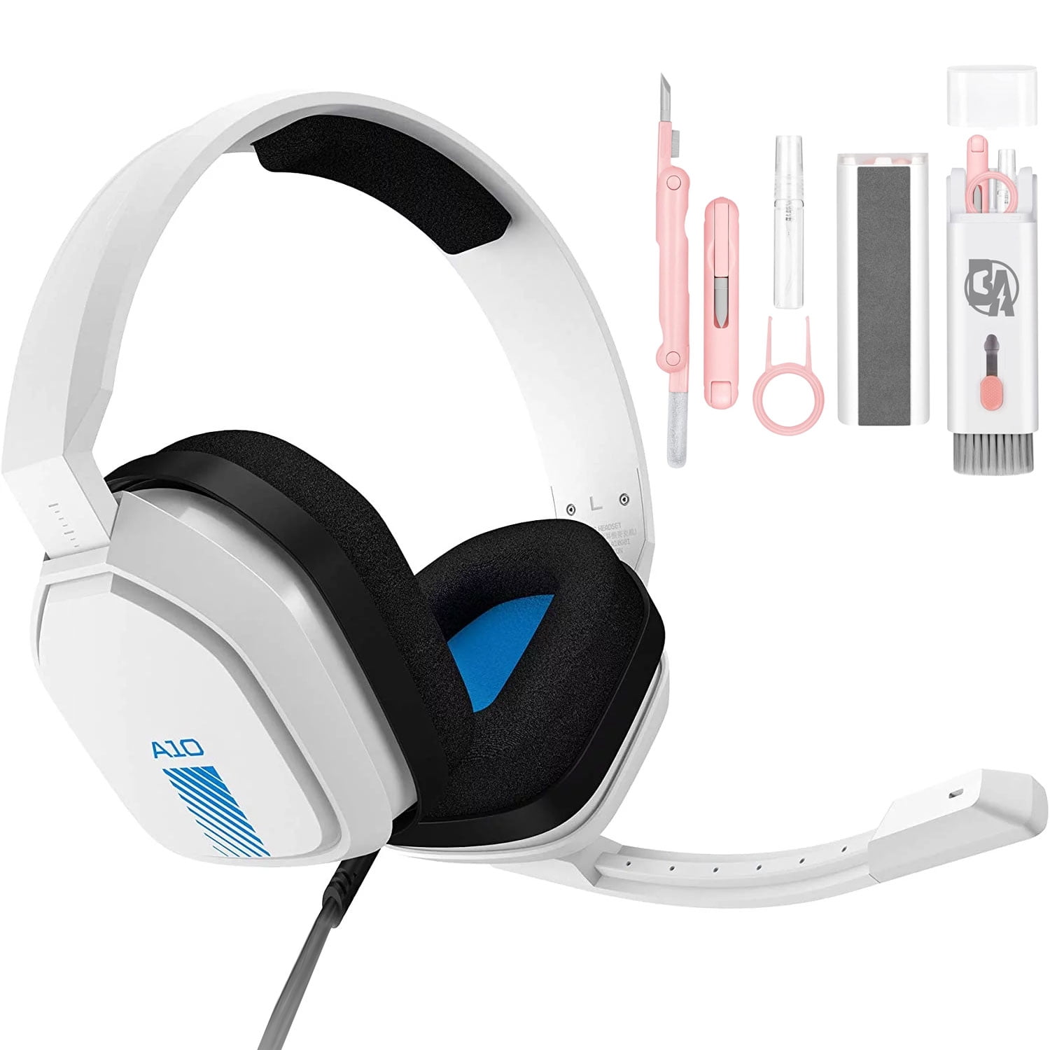 Restored ASTRO Gaming A10 Headset White Blue for Xbox One/Nintendo ...