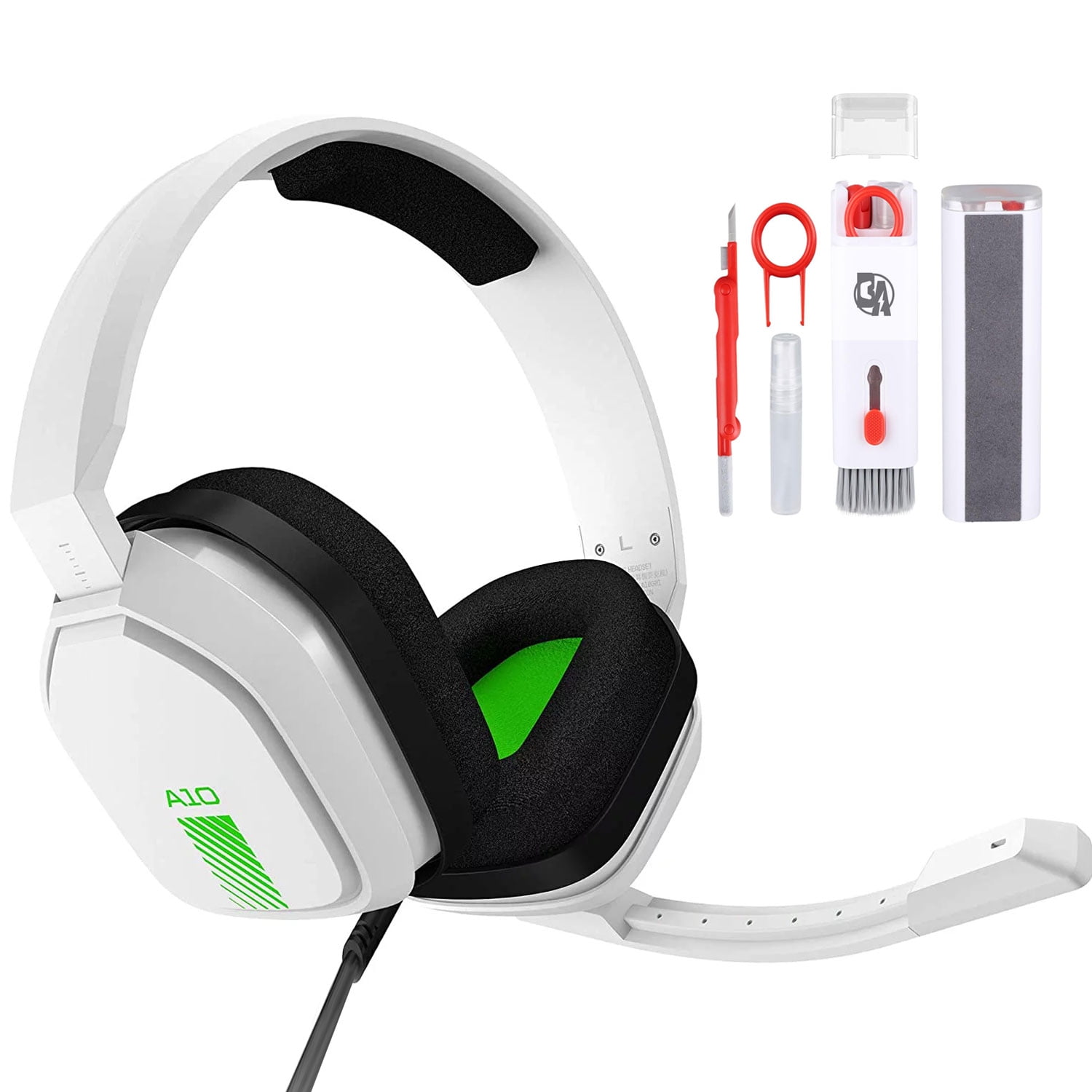 Restored ASTRO Gaming A10 Headset White Green for Xbox One/Nintendo ...