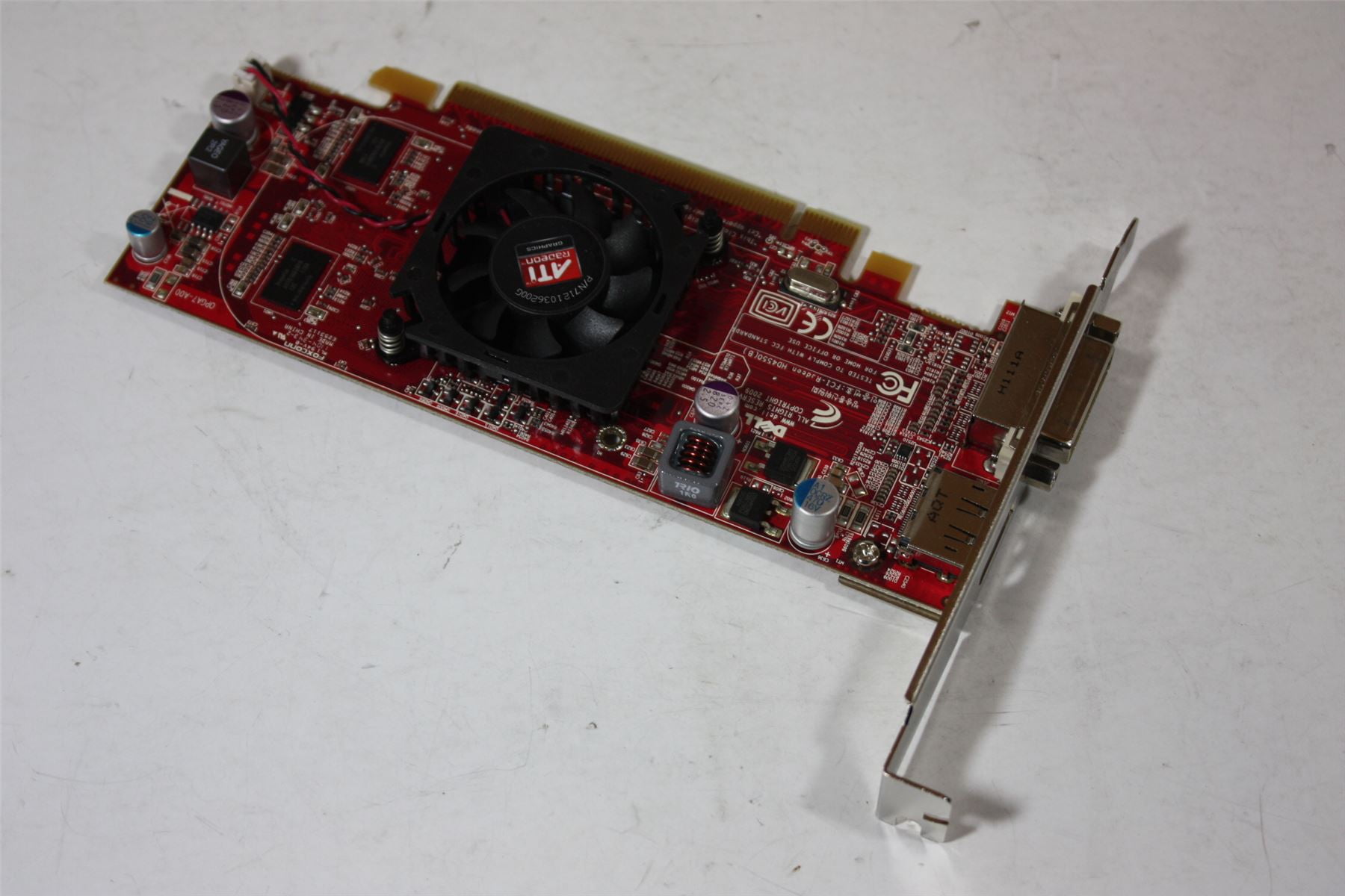 Pre-Owned ATI Dell Radeon HD4550 Graphics Video Card High Profile 512MB ...